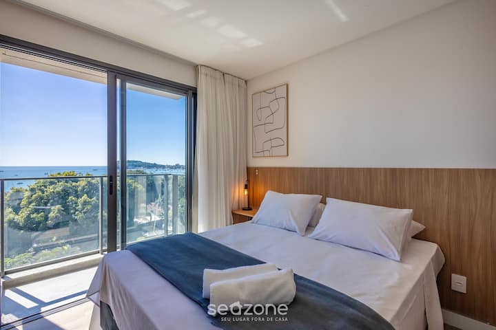 Apt. With Sea View In Bldg. W/ Pool Pso0601 - Penha