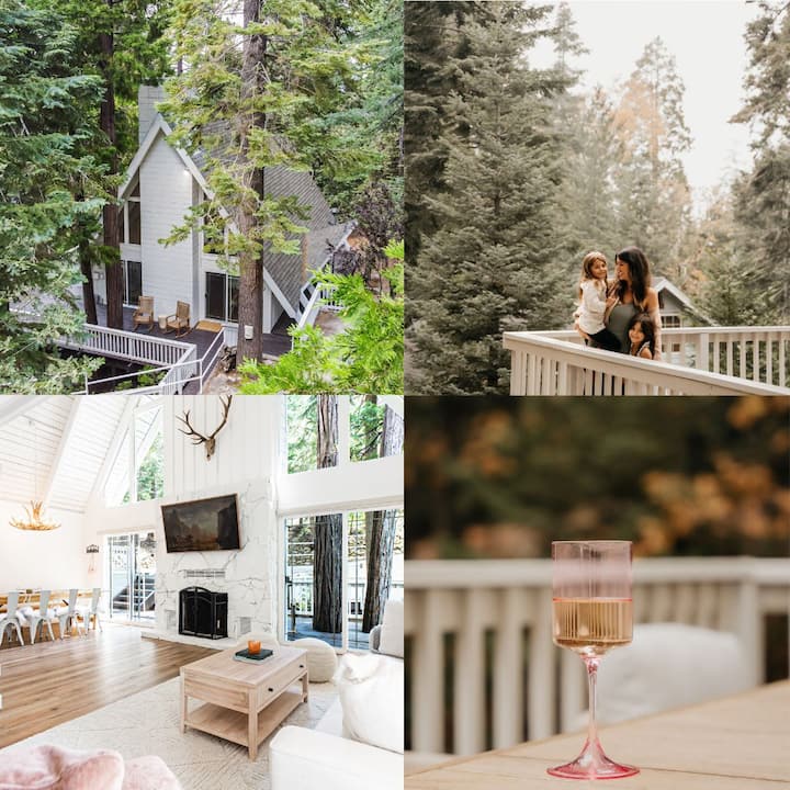 Emerson's Chalet: Family Friendly A-frame Cabin - San Bernardino, CA