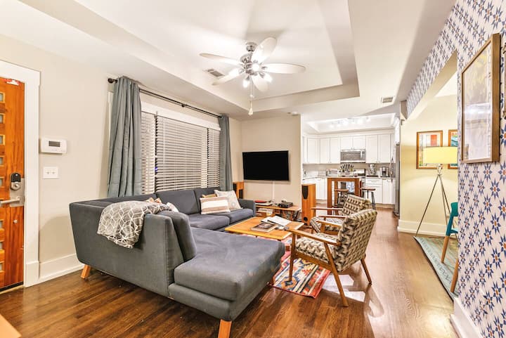 Cool East Atl Huge Fenced Yd-fire Pit King Bed - Atlanta, GA