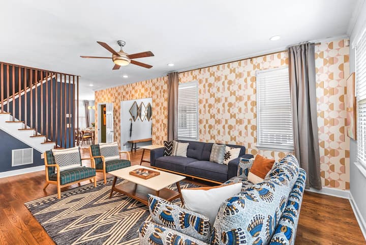 Cool Patio-2 King Bd-arcade-eateries & Downtown - Atlanta, GA