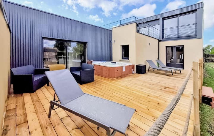 Magnifique Maison Avec Spa - Bretagne