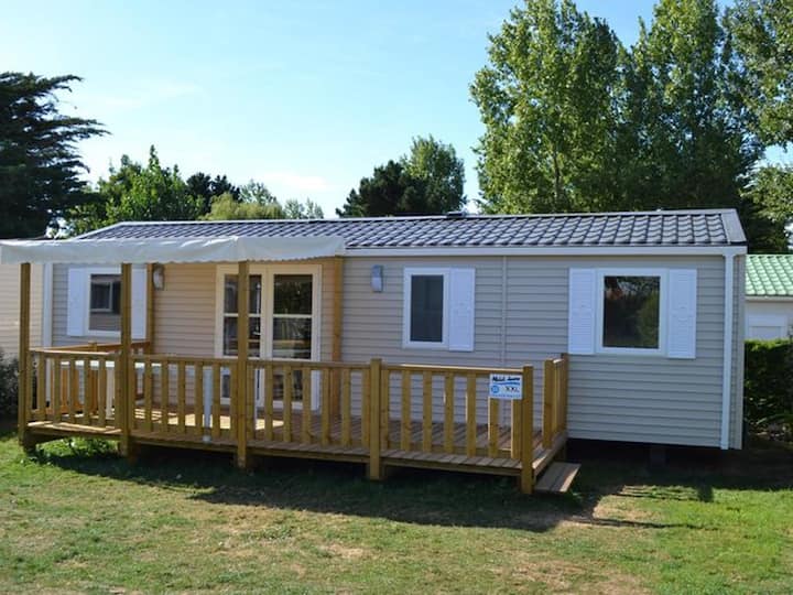 Mobil Home Spacieux 4 Chambres Avec Terrasse - Puy-l'Évêque