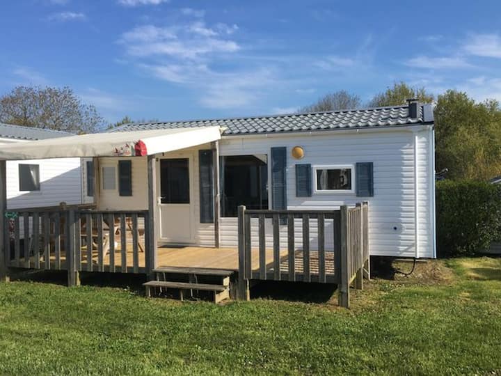 Mobil Home Cosy Avec Terrasse - 4 Pers, 2 Ch - Sarzeau