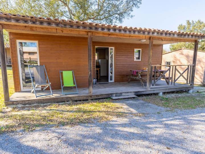 Chalet Confortable Avec Terrasse Pour 7 Personnes - Soustons