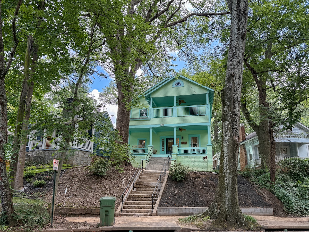 5BR Inman Park Duplex | Walk to BeltLine - Apartments for Rent in ...