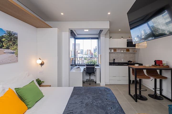 Studio 303 Vila Madalena Luxuoso Confortável - Brasilien