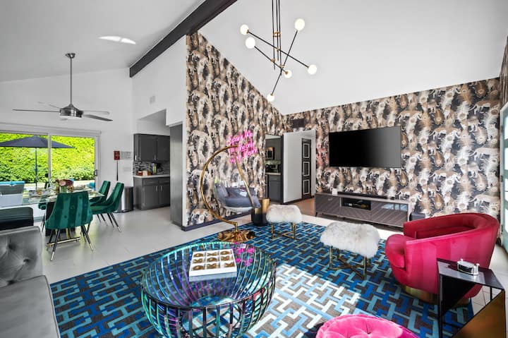 Mid-mod Palm Springs Retreat W/ Pool, Spa, Firepit - Palm Springs, CA