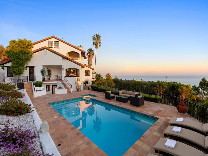 Malibu Lookout | Mediterranean Multi-level Living - Malibu