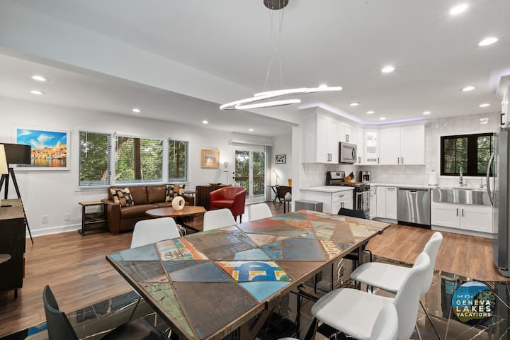 10min To Wilmot |Pier |Lake Mary |Grill |Firepit - Fox Lake, IL