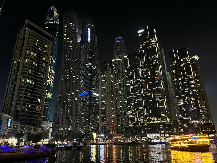 Luxury Marina View | Canal, Sea & Ferris Wheel - Dubai Marina
