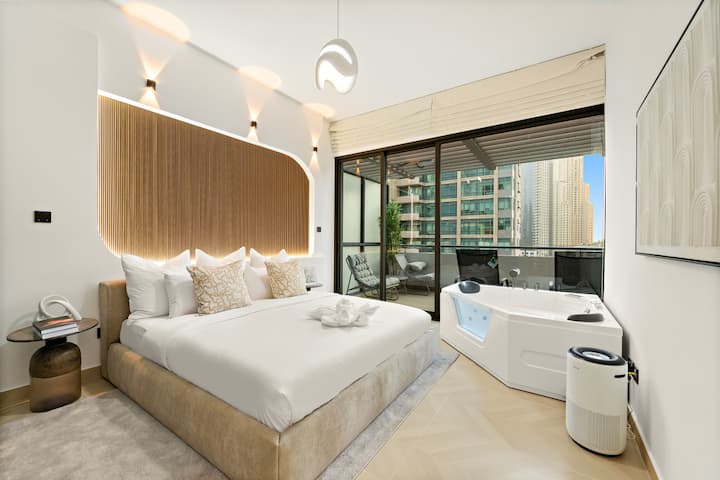 Luxury 5br Ph In Marina | Private Jacuzzi + Sauna - Dubaï Marina