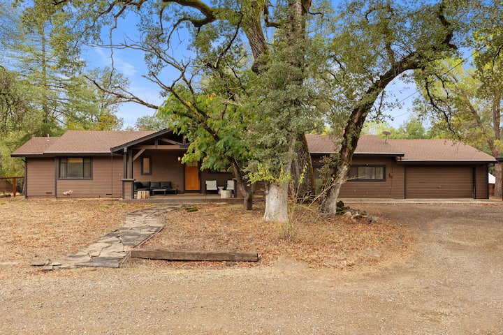 Peaceful Craftsman On Acres (Low Tox) - Shasta Lake, CA