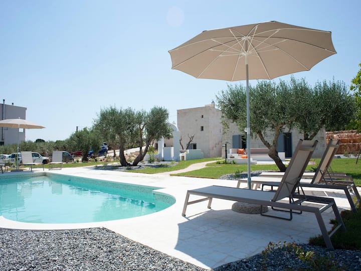 Maison Tour à Pouilles Avec Piscine - Martina Franca