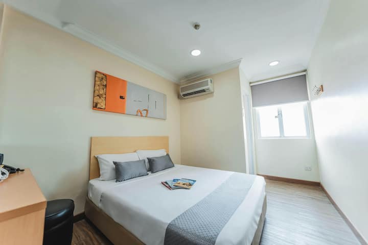 Standard Queen Room In Budget Hotel In Kallang - Singapur
