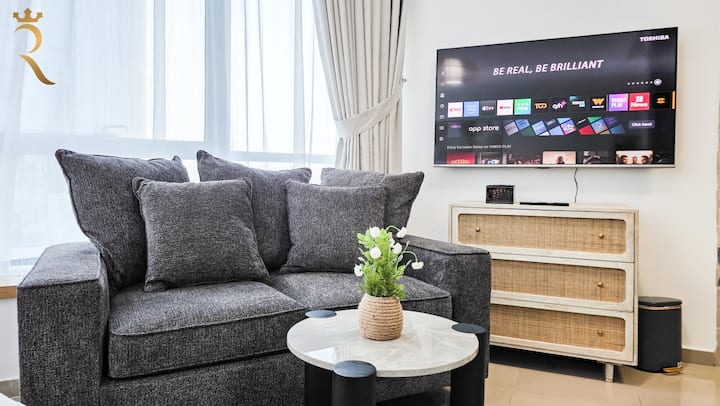 Al Reem Serene Studio | Chic & Cozy Stay - Abu Dhabi