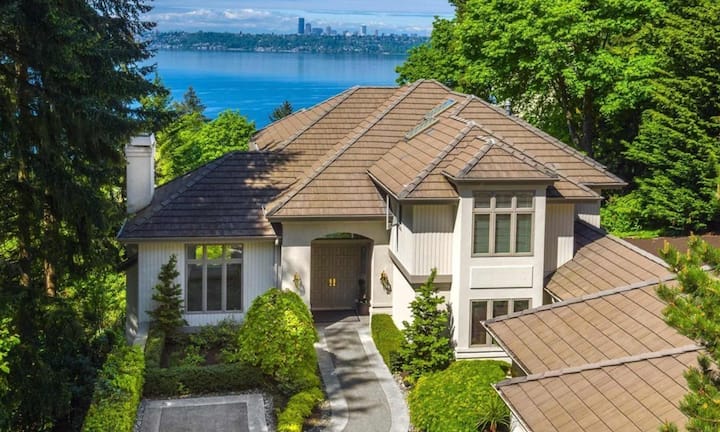 Bellevue 5,140 Sqft Villa , Water & City Views - Bellevue, WA