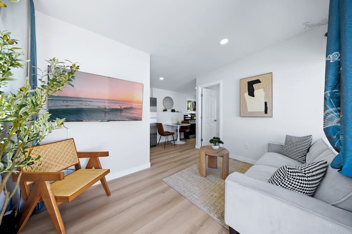 Modern 1br Apt. + Parking + Near Dtla #Travelsgv - Alhambra, CA