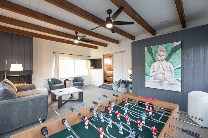 Large Backyard W/ Firepit And Grill - 샌디에고