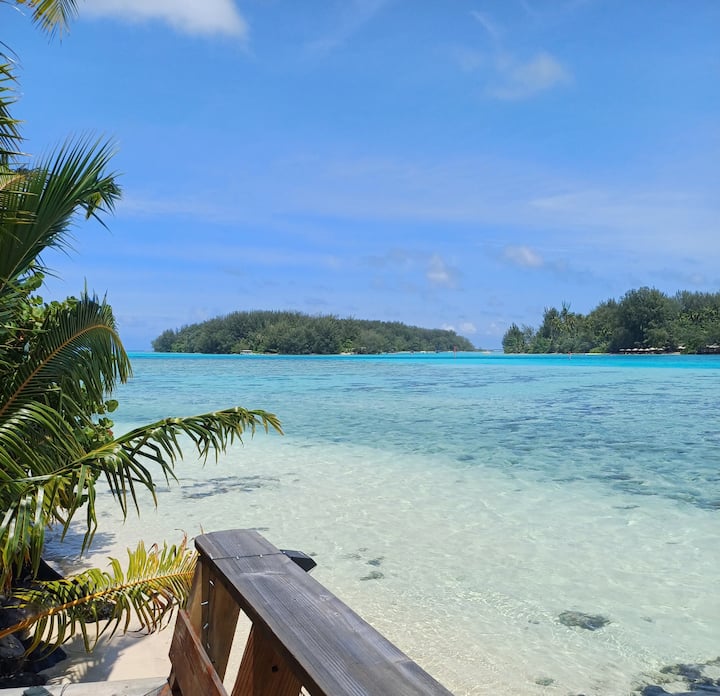 Gaia Beach And Lagoon - At Tiahura Place - French Polynesia