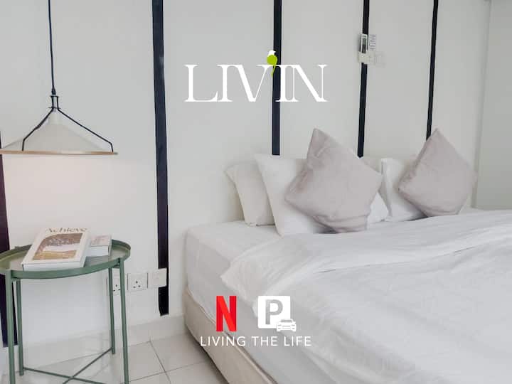 56 Kl Modern Studio With Balcony @ Pool Klcc View - Kuala Lumpur