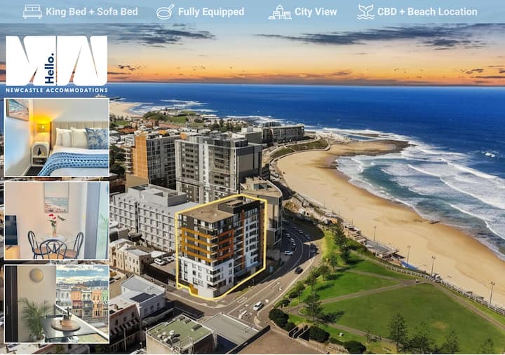Newcastle Beach Cbd Apartment - Newcastle
