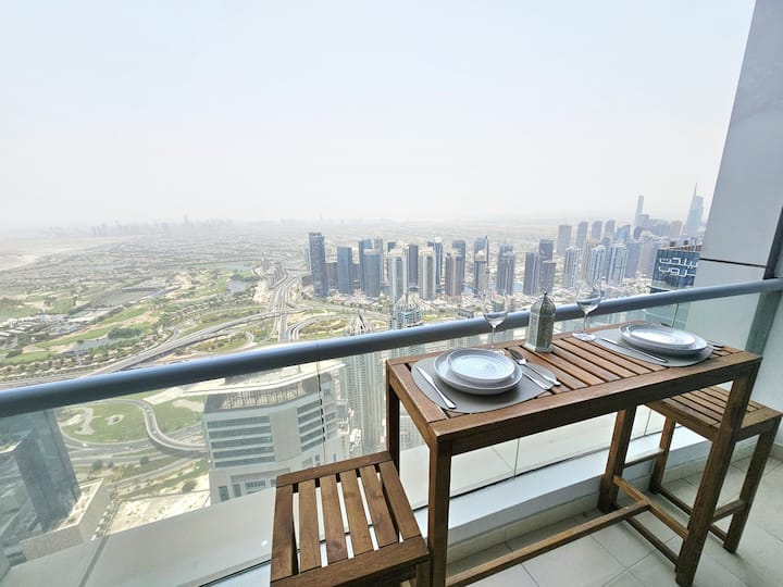 Stylish High-rise 1br With Balcony & Views - Dubai Marina