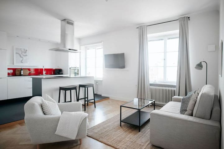 Charming Apt In Södermalm With French Balcony - Stockholm