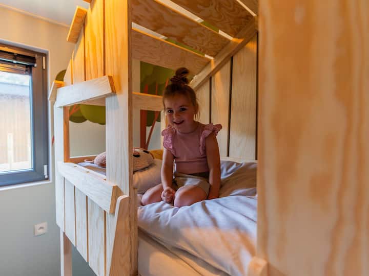 Kids Cottage 2+2 | Europarcs Kaatsheuvel - Tilburg