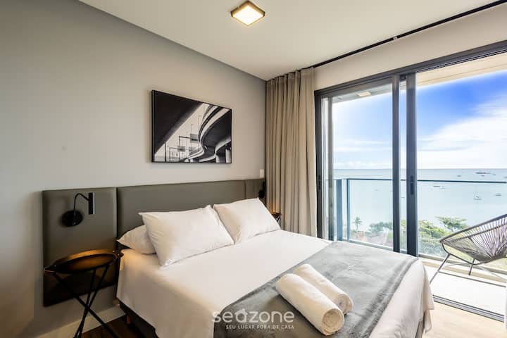 Studio W/ Balcony And Incredible Sea View Pso1004 - Penha