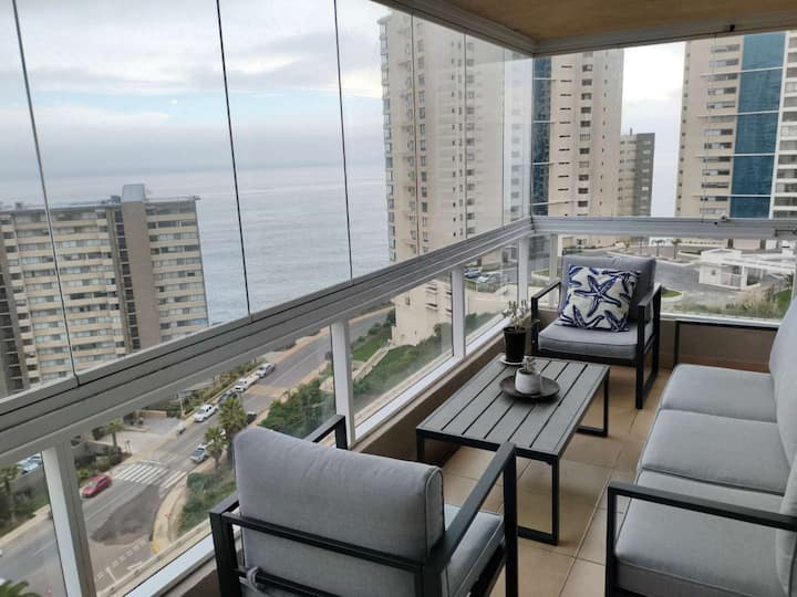 Modern 4br Apartment With Ocean View Near Concón - Concón