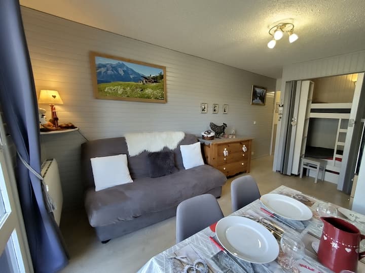 Studio Cabine 3/4 Pers. à Aussois Avec Balcon - Aussois