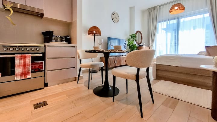 Stylish Waterfront Studio | Yas Island - Ferrari World Abu Dhabi