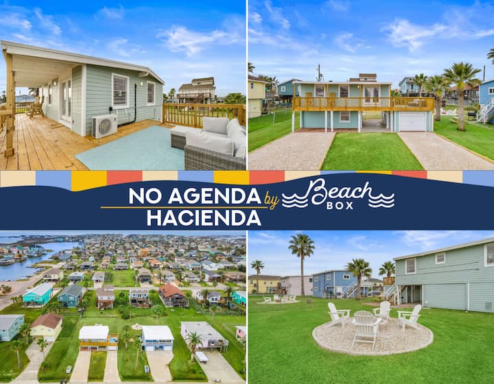 Beach Home With Fire Pit, Deck & Game Room - Jamaica Beach, TX