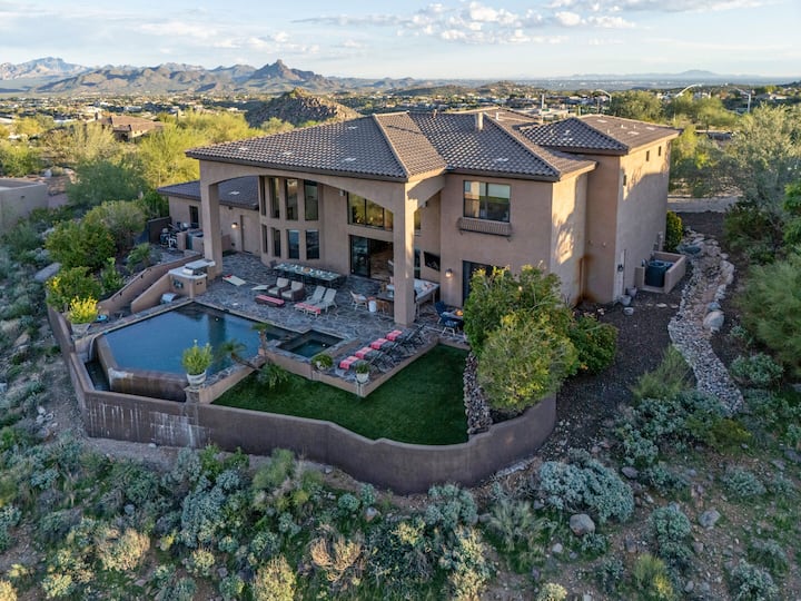 Lux Fountain Hills, Views, Inf Pool, Hot Tub, Golf - Fountain Hills, AZ