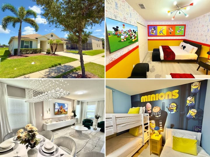 4717 4bd - Beautiful Home With Charming Lake Views - Kissimmee