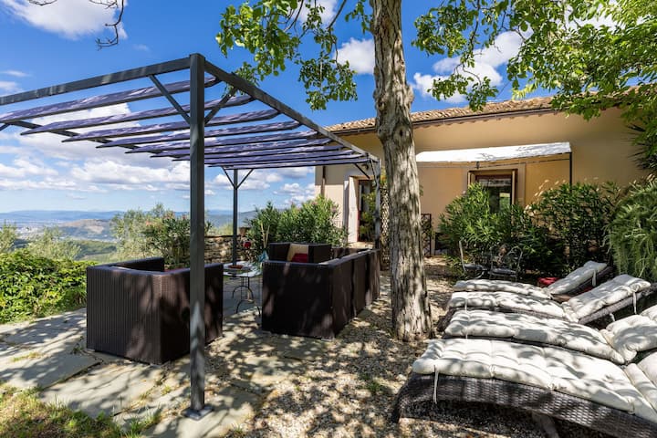 Villanova Lonciano- Villa Avec Piscine Privée à Fl - Calenzano