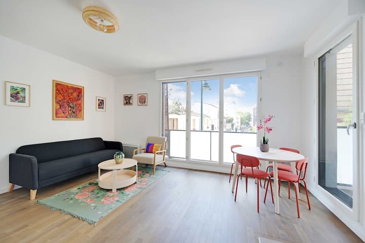 Charmant Appartement - 2br-4p- Balcon- Malakoff - Paris Expo - Porte de Versailles