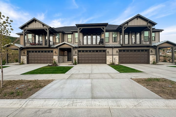 3 Br Condo - Bright & Modern W/fireplace & Grill - Jordanelle State Park, Heber City