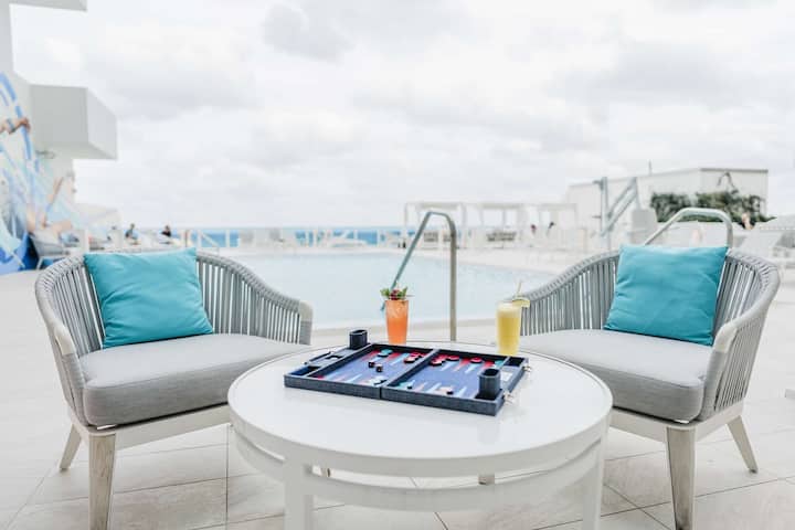 Relax Poolside, Marina View, Near Hot Spots - Fort Lauderdale