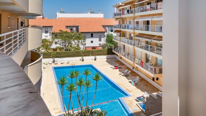 4pax Vilamoura Flat W/ Pool & Garage By Lovelystay - Quarteira