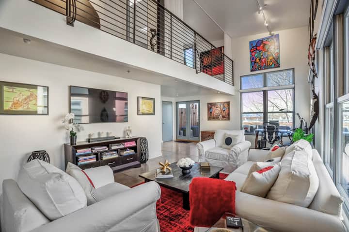 The Loft At Marquez Place | Skyline Views, Luxe - 산타페