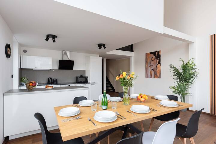 Modern Penthouse With Ac And Terrace - Praga