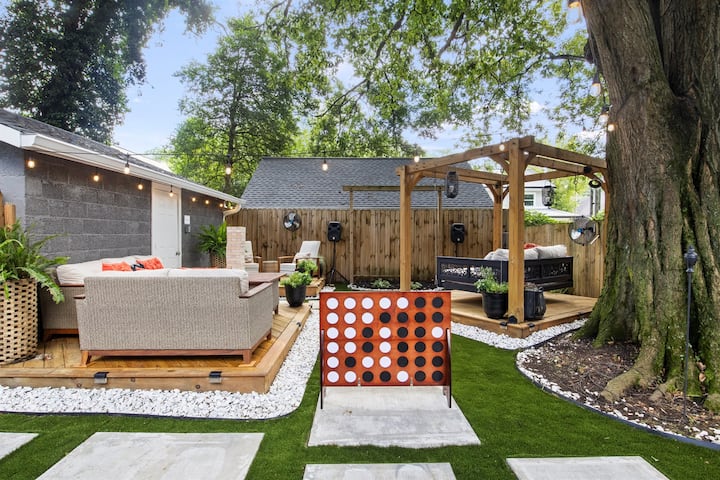 Belmont Bungalow - 3br|backyard Oasis|arcade Nook - Atlanta, GA