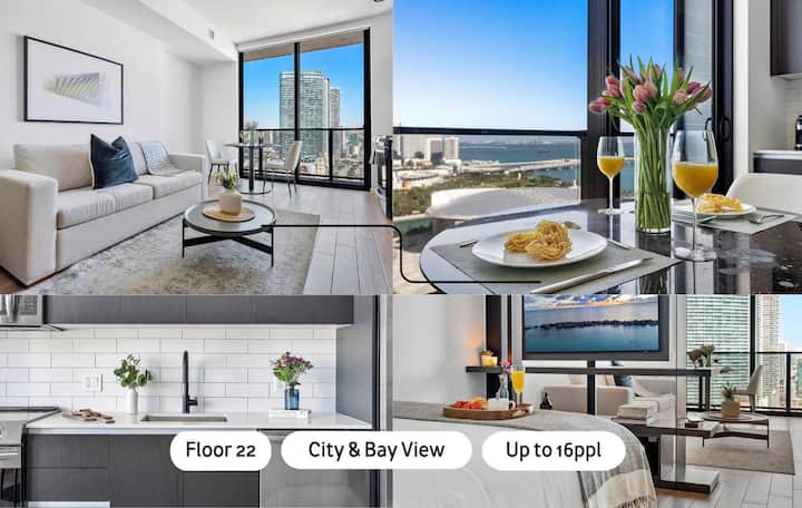 4 Studios For 16 - Private Space & Close Together - マイアミ