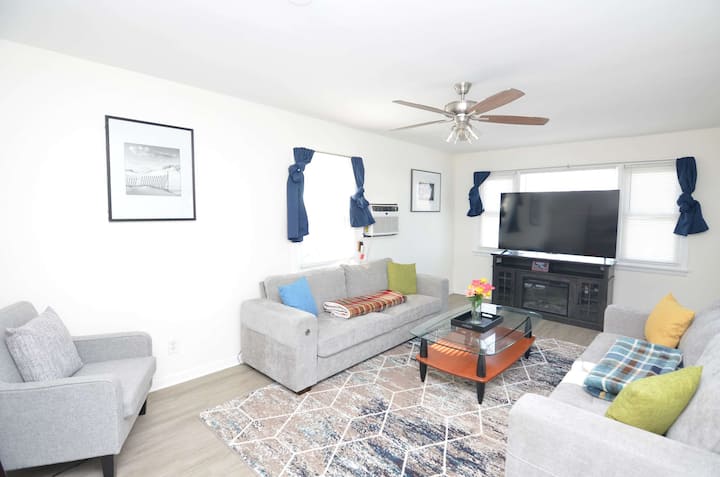 Cozy Beds W/ Parking & Laundry Near Ru/rwj/train - New Brunswick, NJ