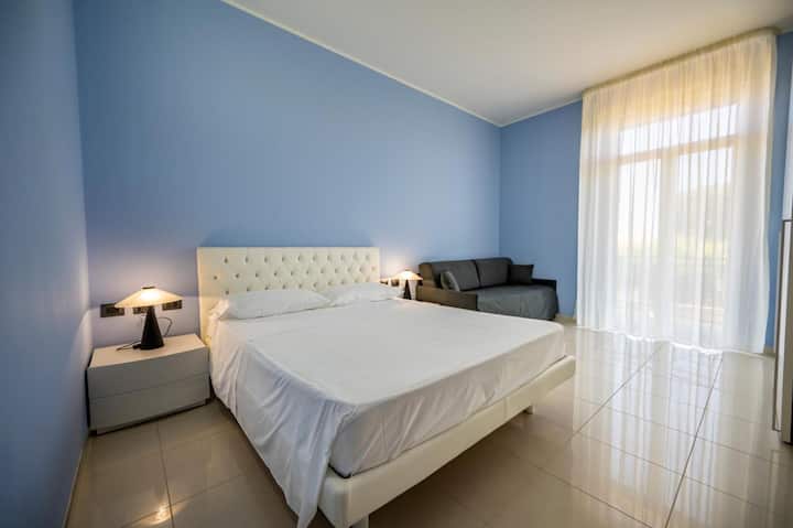 Blue Sky - Quadrupla Deluxe Balcone - Marzamemi