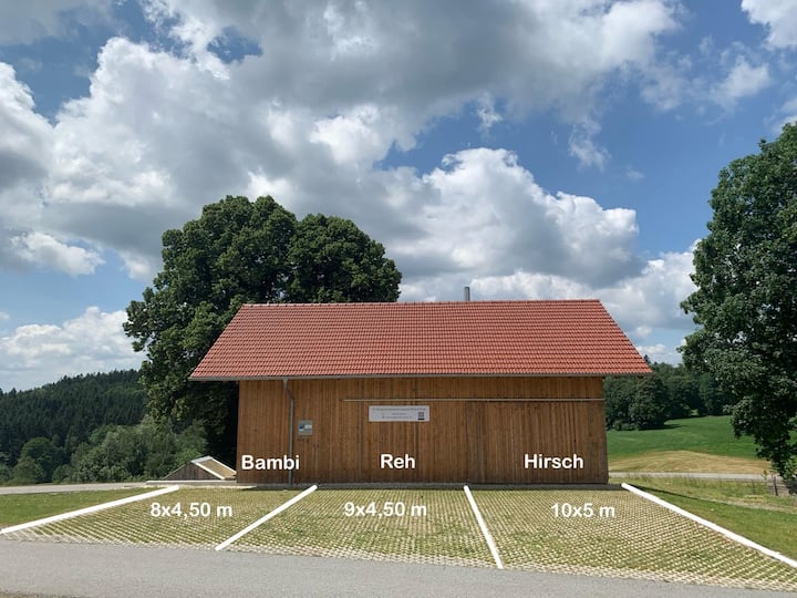 Wohnmobilstellplatz Bambi Bei Paukner - Sankt Englmar