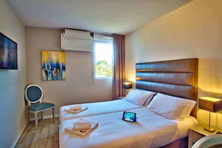 Spacious Studio Near Bayonne Port – 7 Min - Bayona, Francia