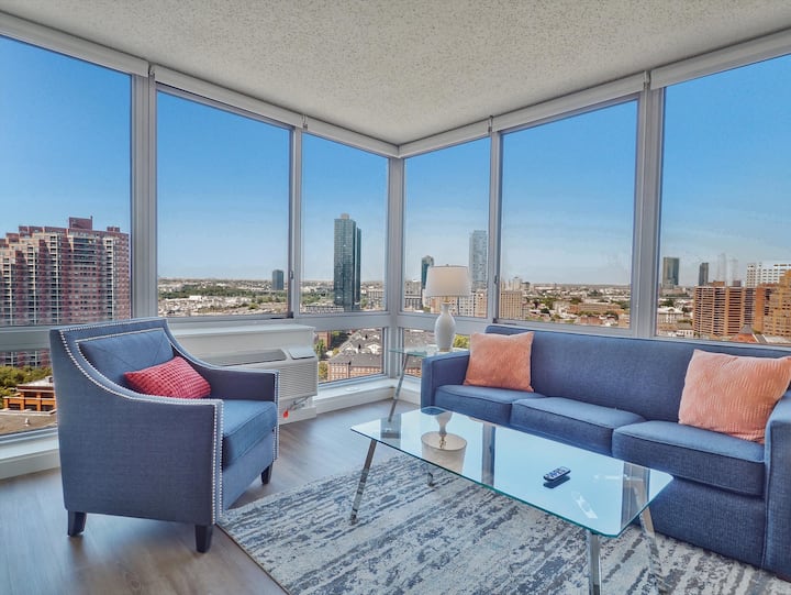 Nr Hudson River 1br W. Waterfront + Views - Jersey City, NJ