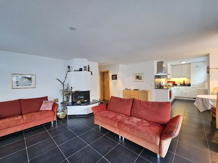 Vaste Appartement De 3 Pièces Dans La Maison Felks - Saas-Fee